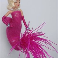 Vintage Mermaid, Audrey Hebpurn Inspired, Needle Felted Mermaid ...