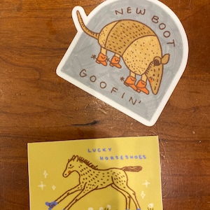New Boot Goofin' Vinyl Sticker - Etsy