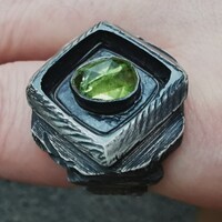 Lilith Shrine Necklace With Peridot in Bronze Witchy Gothic Chain ...