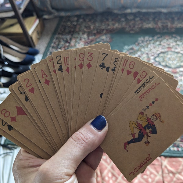 Recycled Paper Classic Playing Cards. - Etsy UK