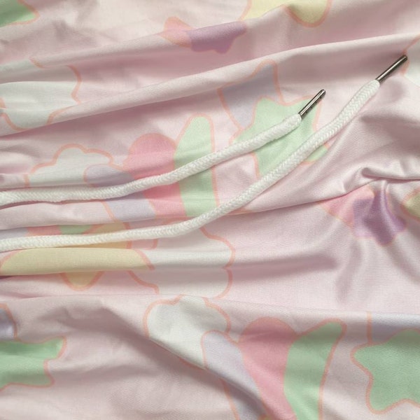 Dreamy Pink Flowy Shorts | Candycore Soft Pastel Alt Clothing, Y2K ...