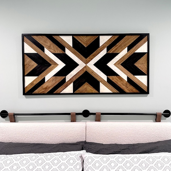 Wood Mosaic Sign SVG, Laser Farmhouse Sign Template, DIY Barn Quilt ...
