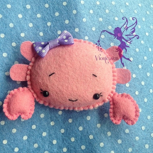 Felt Crab and Starfish Sewing Pattern: Sea Life Mobile (PDF Pattern) - Etsy