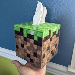 The ORIGINAL & BEST SELLING Rubik's Cube Tissue Box Cover - Etsy UK