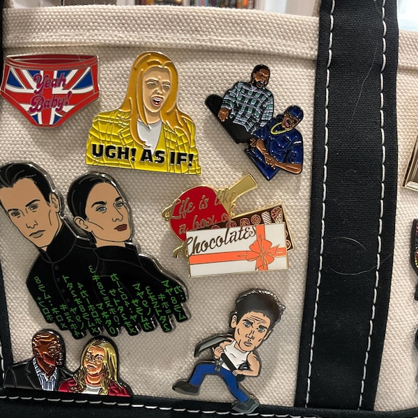 Friday Enamel Pin, 90s Pins, Chris Tucker Smokey, Hip Hop Pin, Bye ...