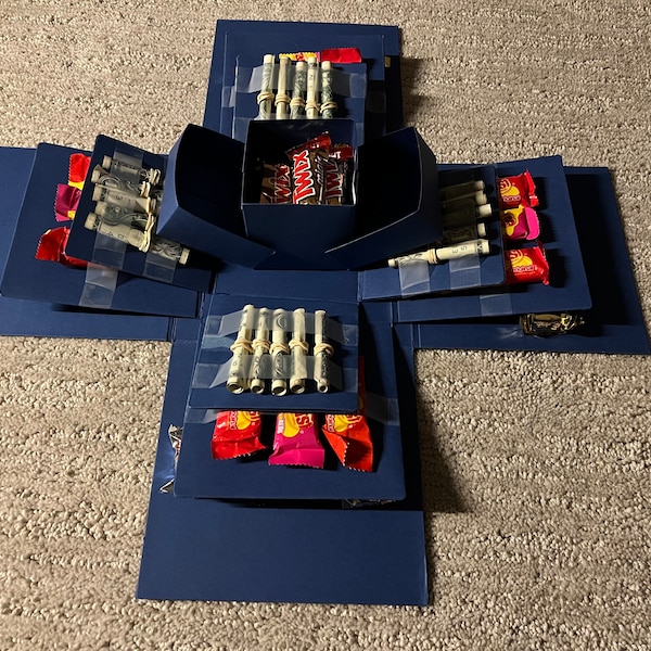 Candy Explosion Box / Surprise Candy Box Perfect Gift for Thanksgiving ...