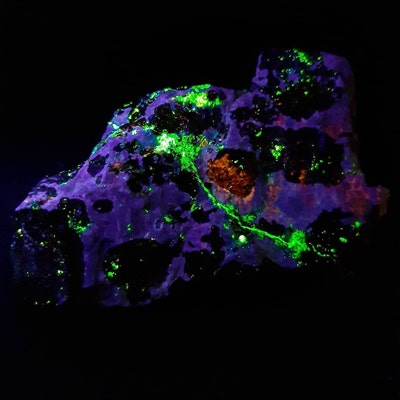 SW LW UV Fluorescent Sphalerite & Troosite Willemite Led - Etsy