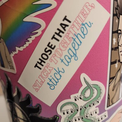 Omegaverse 3-sticker Pack Fan Fiction Tropes Fan Fic - Etsy