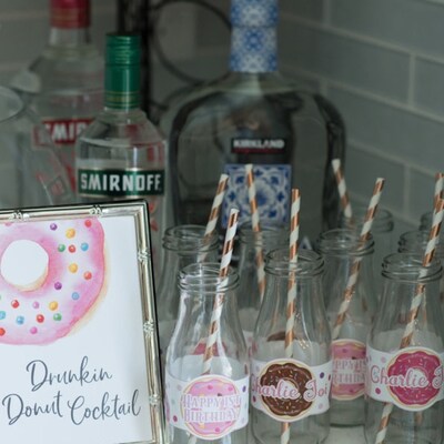 Gift Table Sign Favor Table Sign Donut Baby Shower Donut Party Donut ...