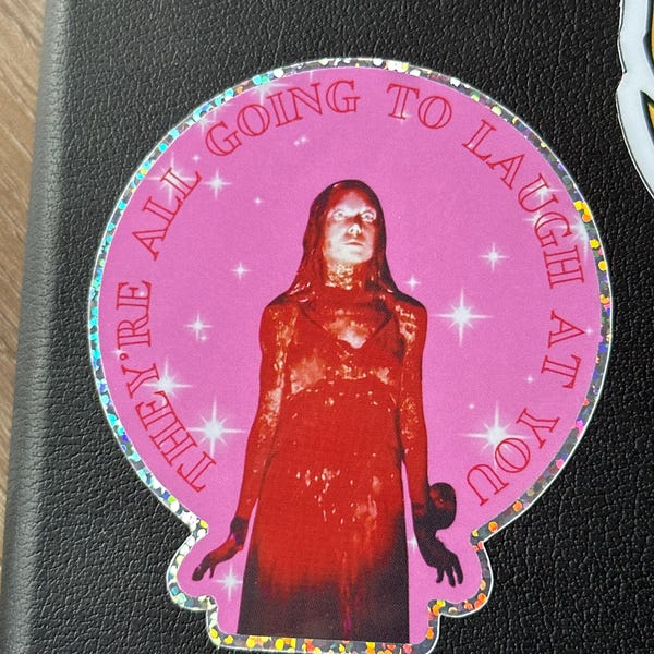 Good for Her Stickers, Horror Movie Stickers, Feminist Sticker, Mirror ...