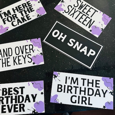 Basic Bundle 1, Photo Booth Props, 360 Photo Booth Props, Custom ...