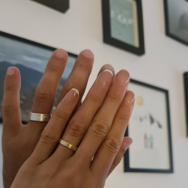 Gold Map Ring | Gold Wedding Ring | Custom Map Jewellery | Contemporary ...