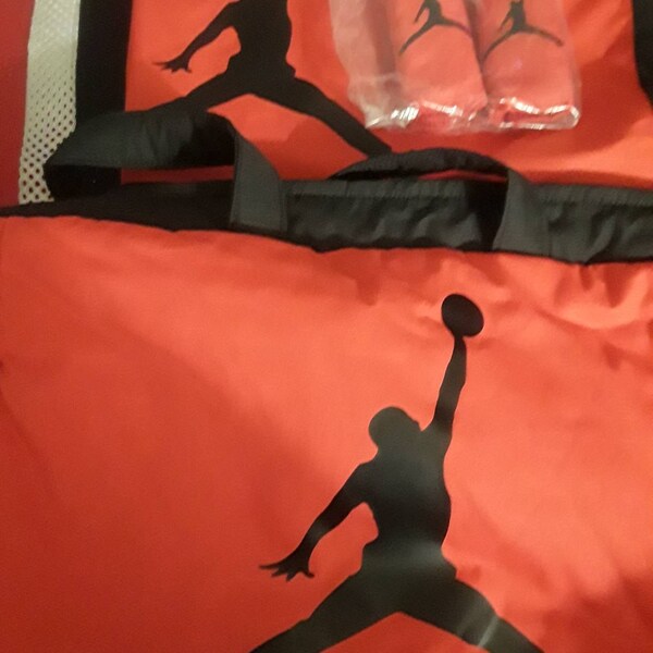 Michael Jordan NBA Basketball Custom Made 4pc Crib Bedding/ Toddler Set ...