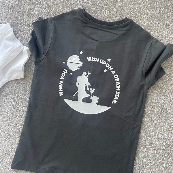 When You Wish Upon Death Star Svg, Mandolorian Svg, Baby Yoda Svg ...