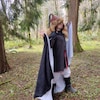 Medieval Hoodless Cape, Viking Cloak, Bridal Wedding Cape, Wicca Cloak ...