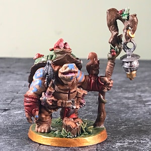 Female Halfling Merchant Miniature Pip Twin Goddess | Etsy