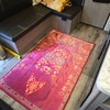 Lilac Flower Rug, Lilac Throw Rug, Lilac Decor Rug, Salon Lilac Rug ...