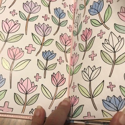 COLORING BOOK Volume 1 Traveler's Notebook Insert - Etsy