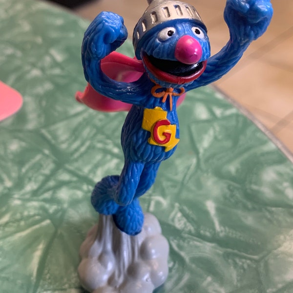 Vintage PVC Sesame Street Figurines - CHOOSE ONE - Prairie Dawn - Ernie ...