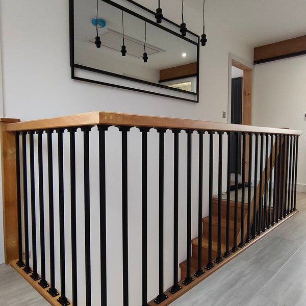Metal Solid Steel Wrought Iron Stair Spindles Balustrade Bars Rods - Etsy