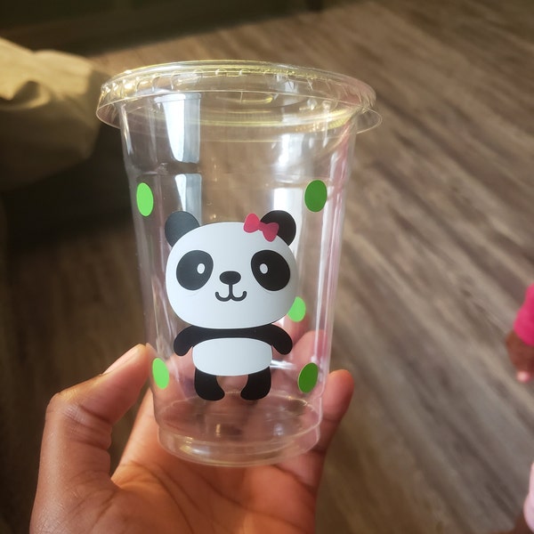 Panda Party Cups, Panda Birthday Party Cups, Panda Baby Shower, Panda ...