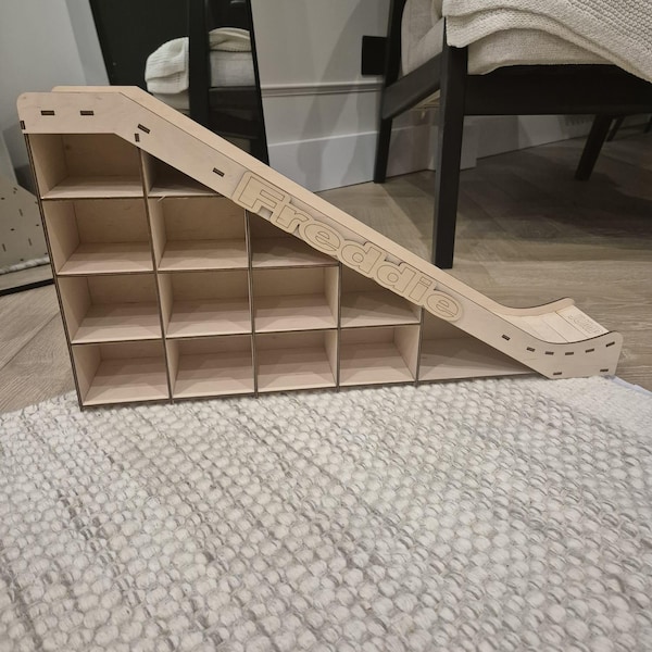 Car Racetrack Toy Ramp for Toddler | Personalised Boy Birthday Gift ...