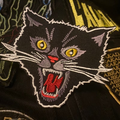 Roaring Tiger Head Patch Iron on Colorful, Fully Embroidered, 3.5 ...