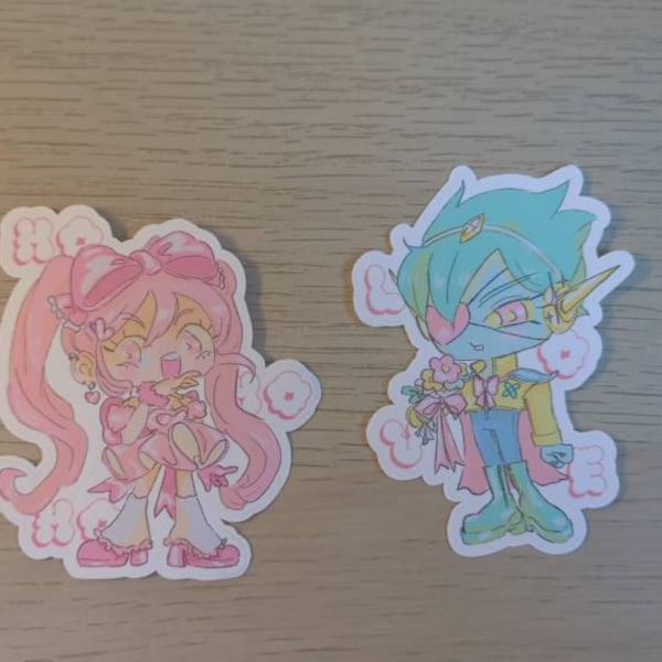 OMORI STICKERS, Matte Vinyl, Sweetheart, Captain Spaceboy, Space ...