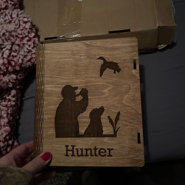 Personalized Duck Call Box | Custom Duck Hunter Storage Box | Goose ...