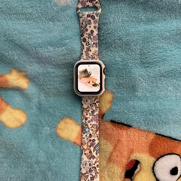 Apple Iwatch Floral Design. Apple Watch Band for All Series. - Etsy
