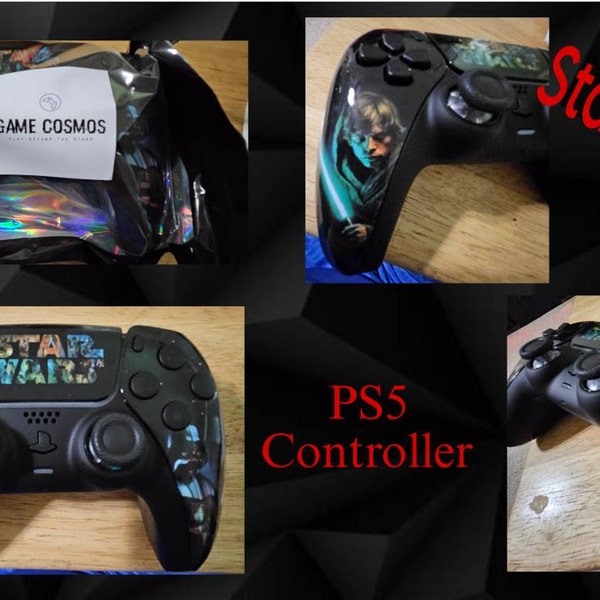 Kawaii Violet Theme Cute Cartoon RGB LED Custom Wireless Controller for ...