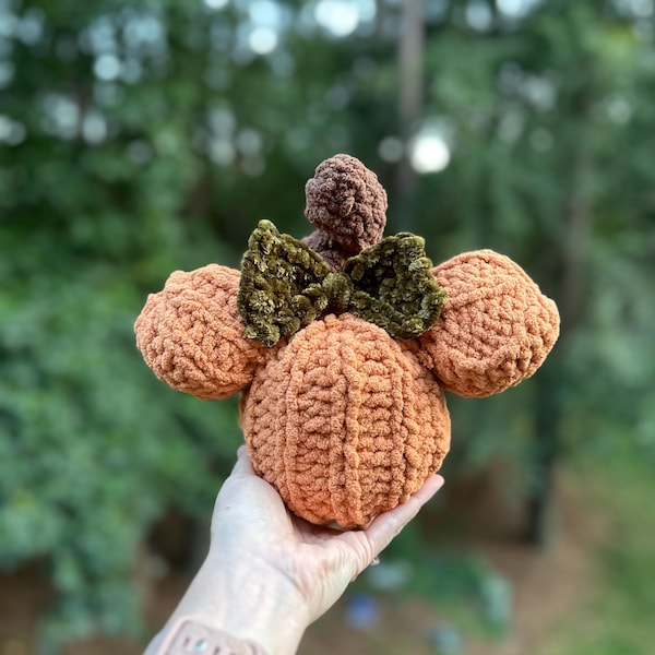 Magic Mouse Farmhouse Pumpkin Crochet Pattern | PDF DOWNLOAD ...