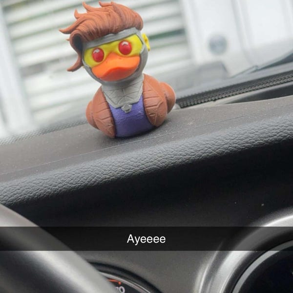 3D Printed Duck Mario Luigi Video Game Plumber - Etsy