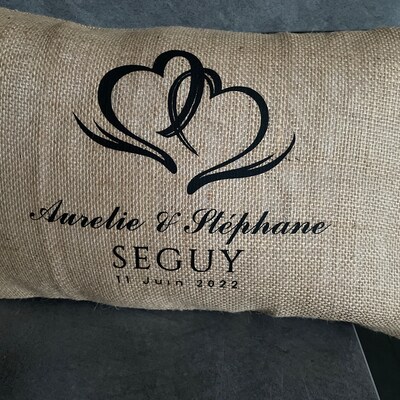 Personalized Pillow, Couple Pillow Cover, Personalized Couple Pillow ...