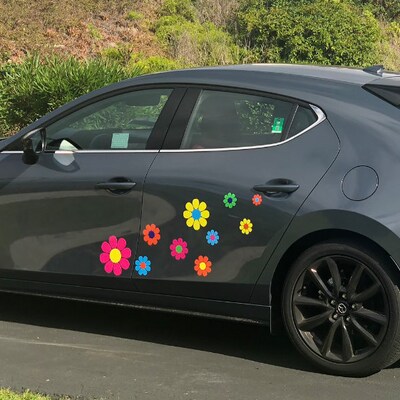 Hippie Flower Power Decals - Etsy