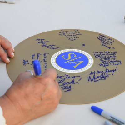 Custom Label for 12 Inch Vinyl Record, Bold Text Personalized Matte ...