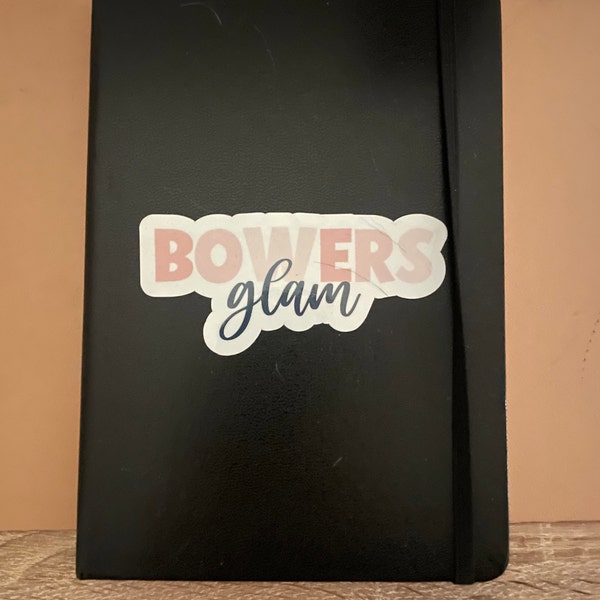 Waterproof Name Sticker, Personalized Vinyl Sticker, Name Sticker ...