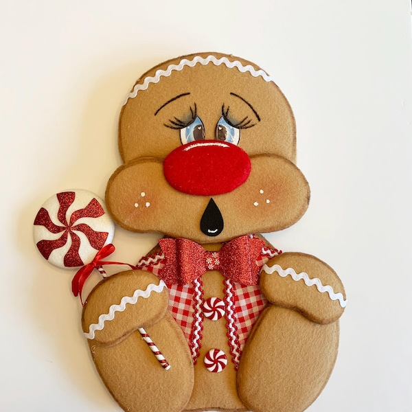 No Sew Mrs. Claus Head Digital Pattern, Grandma Head DIY Pattern ...