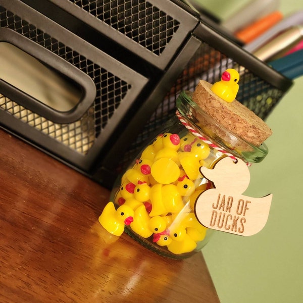 Jar of Ducks (3.4oz) - Coworker Gift -white Elephant Gift - Funny Gift ...