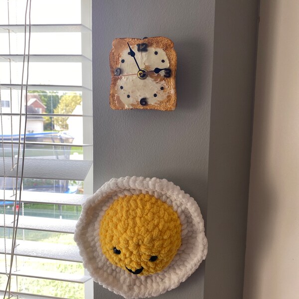 Small Cherry Pie Clock - Etsy