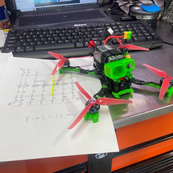 AOS Falcon 7 Gopro Hero 8 Mount - Etsy