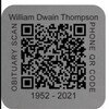 Customized Titanium Memorial QR Obituary Tags - Etsy