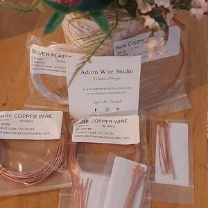 0.8mm Round Copper Wire 20g Copper Wire Bare Copper Wire - Etsy