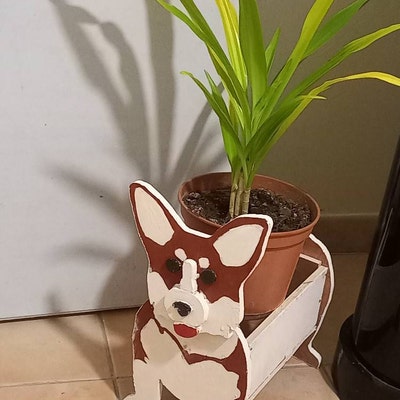 German Shepherd Planter Box ,wood Planter, Wood Pet, Pet Planter ...