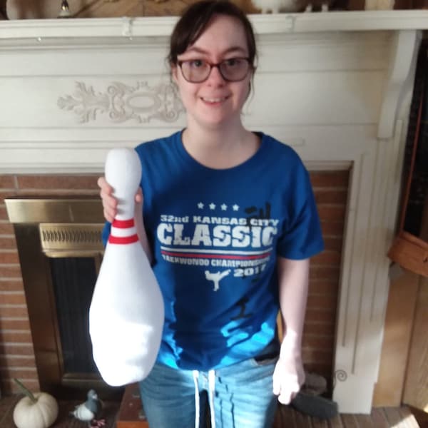 Bowling Ball and Pin Combo Pillow Plush Plushie Decorative - Etsy