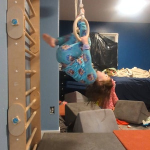 Double-sided Balance Beam Sets, Wood Balance Beam for Kid, Balance Path ...