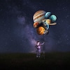 Photoshop Overlays, Starry Night Photo Overlays Package, Stars Moon Sky ...
