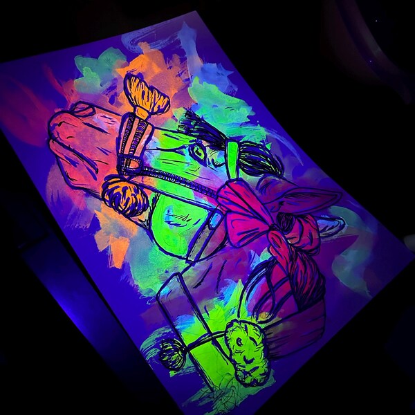 Addiction- Art PRINT Original Oil Painting Artwork Mental Health ...