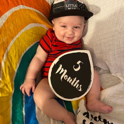 Little Man Minky Front Trucker Hat Kids Trucker Hat Snap Back Hat Baby ...