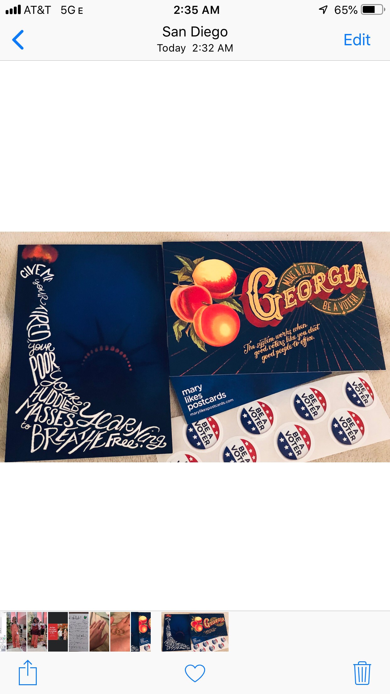 Lady Liberty Postcards Set of 100. Perfect for Writing to | Etsy